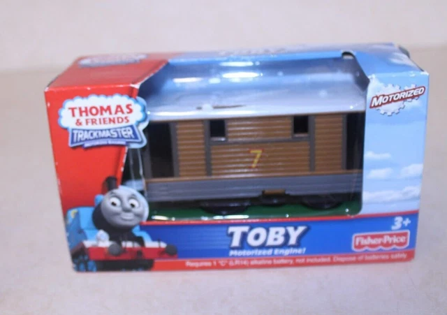 THOMAS & FRIENDS TrackMaster Motorized Train Engine TOBY NEW Fisher ...