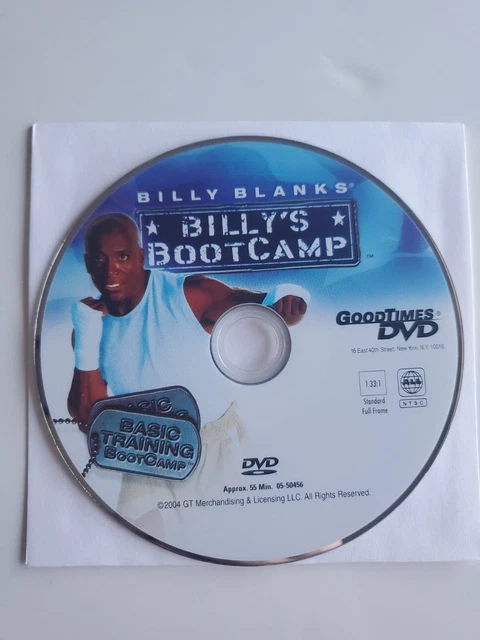 BILLY'S BOOTCAMP BASIC Training Bootcamp Loose Disc DVD Billy Blanks Fitness Fil EUR 1,66 ...
