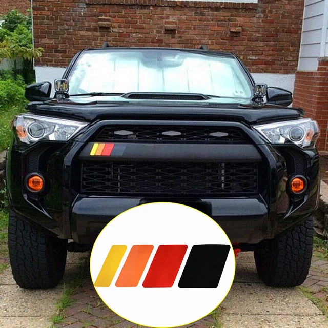 TRI-COLOR DECAL TOYOTA Sticker Stripe For TRD 4Runner Tacoma Tundra ...