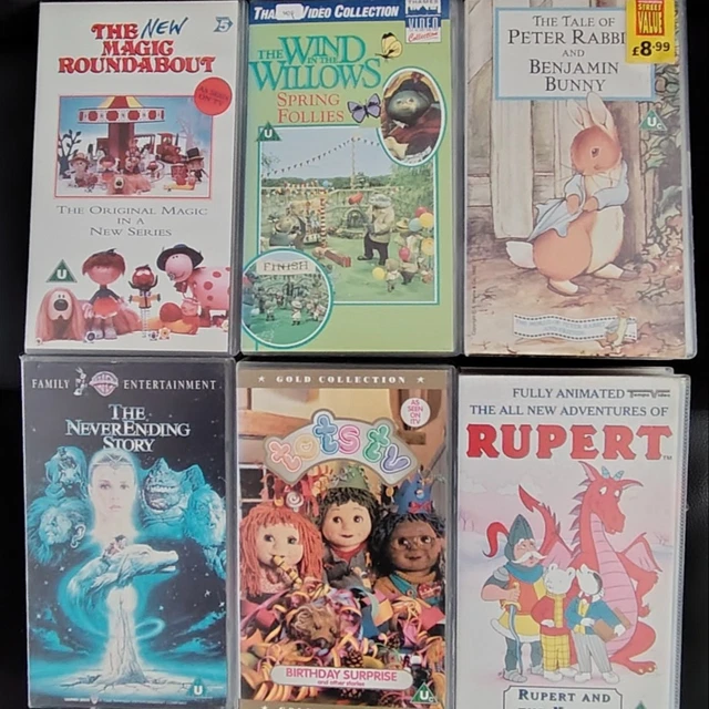 CHILDREN'S RETRO VHS Tapes Collection Rare Collectable Bundle £8.52 ...