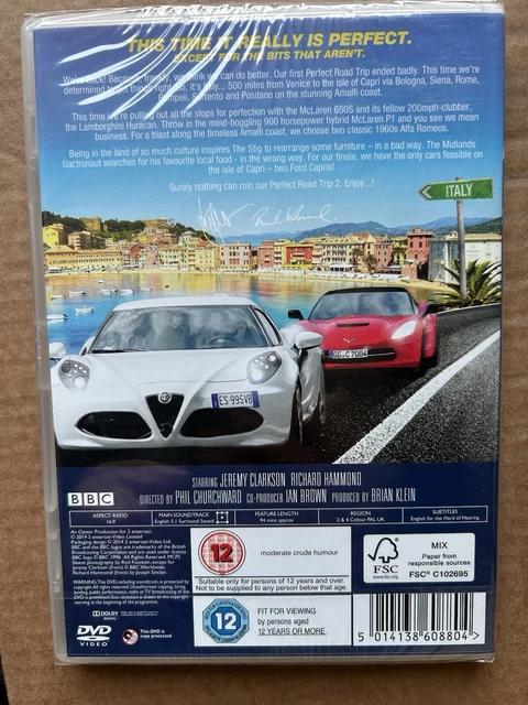 TOP GEAR: THE Perfect Road Trip 2 Jeremy Clarkson, BBC UK DVD £2.23 ...