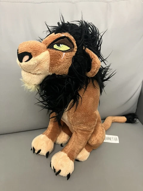 DISNEY STORE OFFICIAL Lion King Scar Plush 14” Soft Toy £13.99 ...