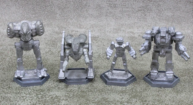 BATTLETECH METAL MECHS x4 unpainted Iron Wind Metals 30673 £16.00 ...