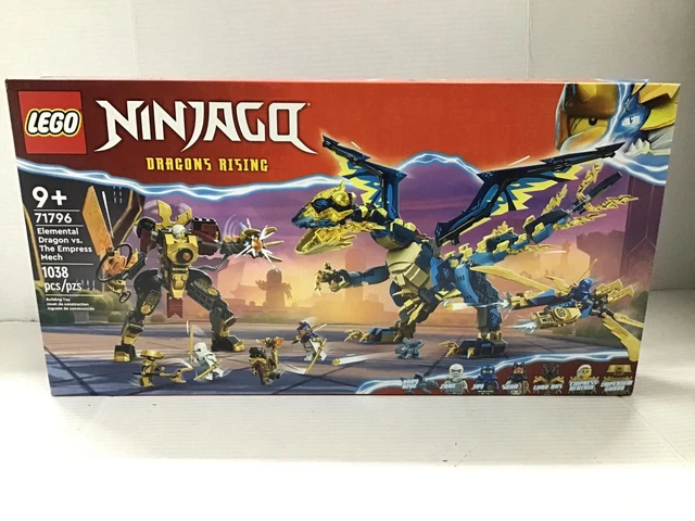 LEGO 71796 NINJAGO Elemental Dragon VS The Empress Mech 1038 PCS Lot ...