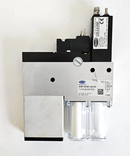 SCHMALZ SMP 20 NC AS VD Compact Ejector, VS-V-D-PNP, 10.02.02.00578/3 ...