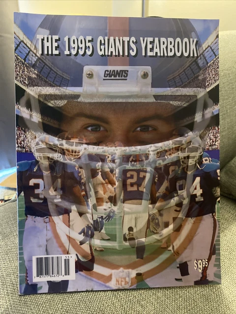 NEW YORK GIANTS 1986 NFL Official Football Team Championship Yearbook ...