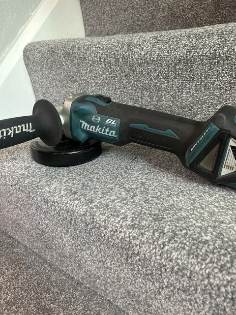 Makita Dga463z Lxt 18v Brushless Slide Switch Angle Grinder 115mm Body