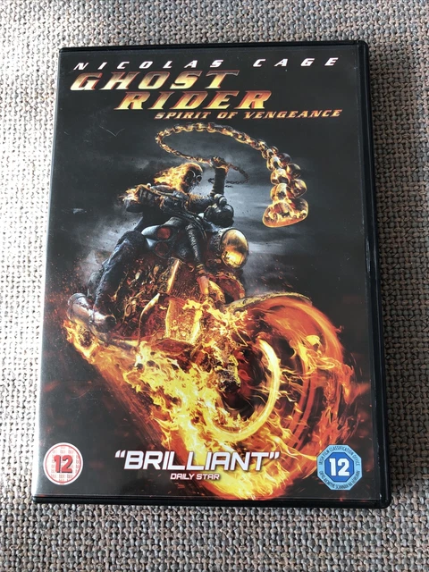GHOST RIDER: SPIRIT of Vengeance DVD (2012) Nicolas Cage, Neveldine ...