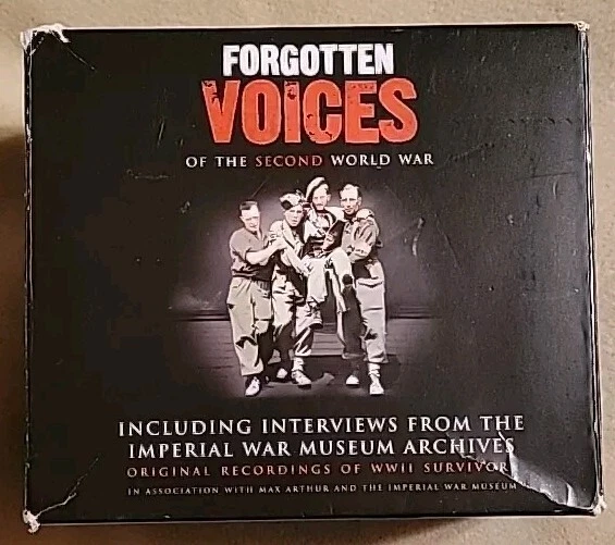 FORGOTTEN VOICES SER.: Second World War: WWII Survivors Max Arthur 12 ...