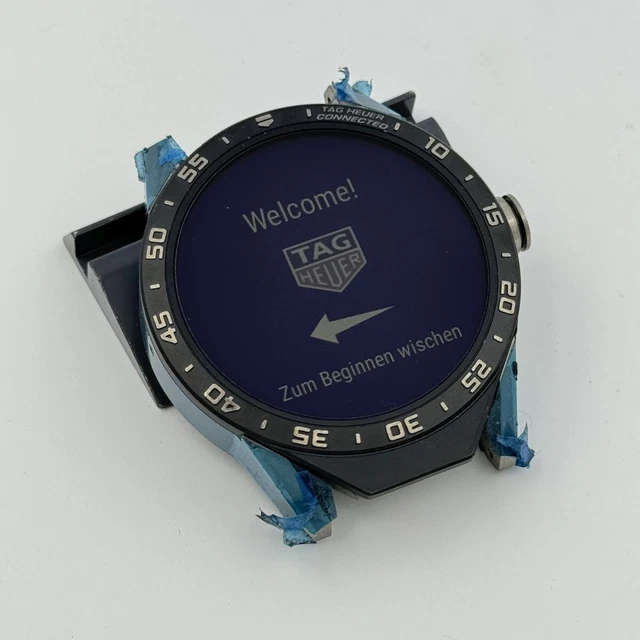 TAG HEUER CONNECTED 46 Men's Watch SAR8A80 46MM Quartz Wrist Watch ...