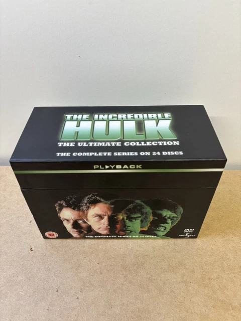 THE INCREDIBLE HULK Ultimate Collection DVD PAL 24-Disc Box Set £30.00 ...