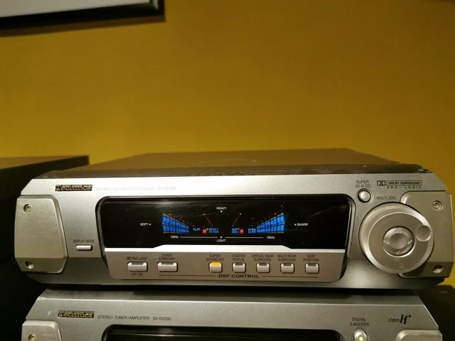 TECHNICS SH-DV290 HIFI Stack System Stereo Sound Processor Equaliser ...