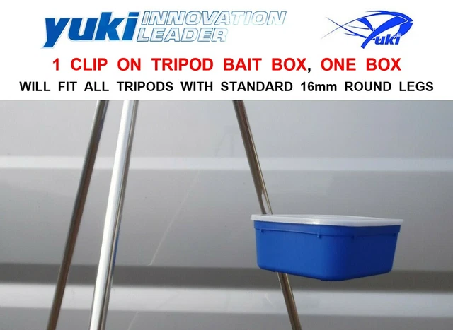1 YUKI CLIP On Bait Box Fit Parker Ian Gold Ngt Imax Ron Thompson Dam ...