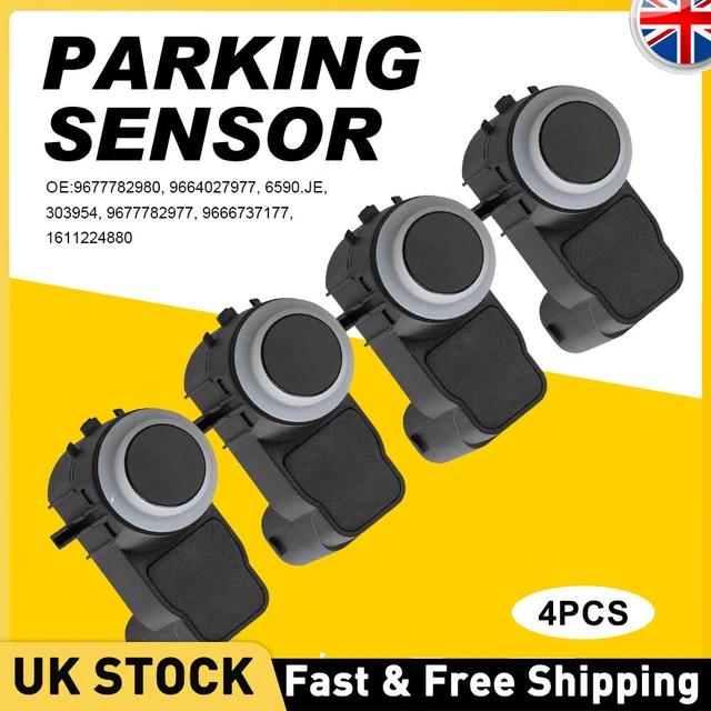 4X PDC PARKING Reversing Sensor For Citroen DS3 C3 Peugeot 3008 5008 ...