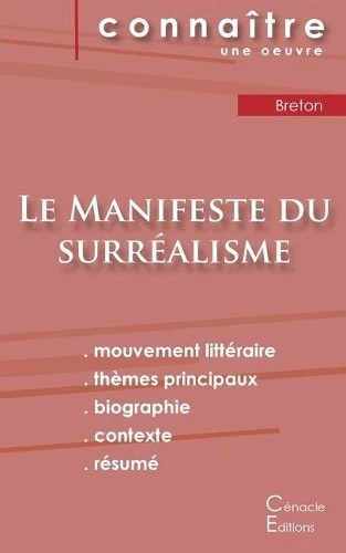 ANDRÉ BRETON FICHE de lecture Le Manifeste du surréalisme de André B ...