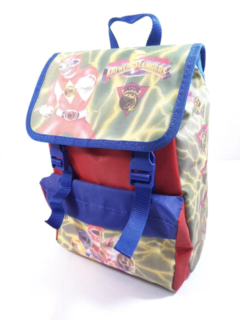 RARE VINTAGE 1996 Mighty Morphin Power Rangers Kid Backpack - Made in ...