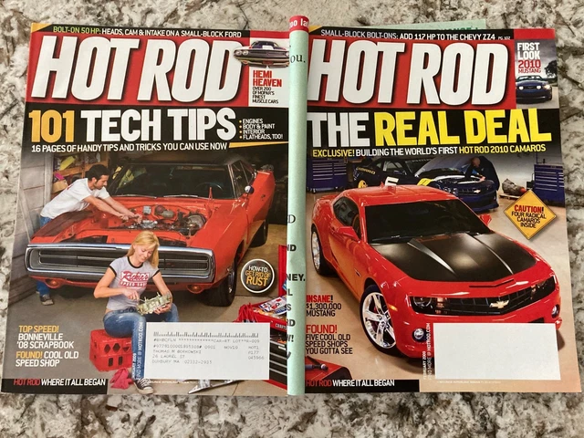HOT ROD MAGAZINE FULL YEAR 2009...... COMPLETE YEAR TWELVE ISSUES JAN ...