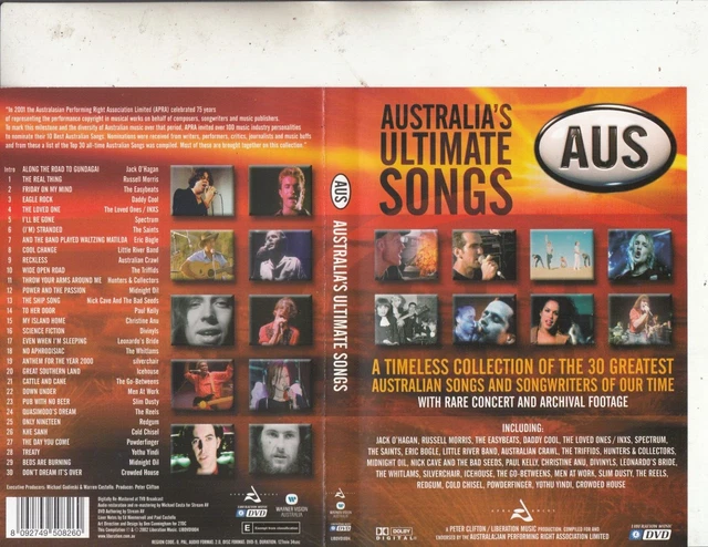 AUS-AUSTRALIA'S ULTIMATE SONGS-2002-30 Greatest Australian Songs-Music ...