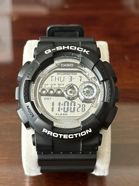 CASIO G-SHOCK MEN'S Watch Black/Reflective Dial GD-100 EUR 54,48 ...