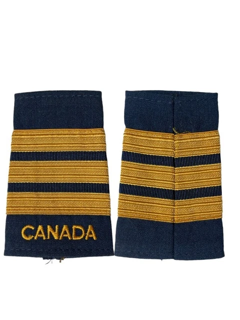 CANADIAN ARMED FORCES Rank Epaulets Air Force - Lieutenant Colonel $5. ...