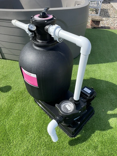 HAYWARD POWERLINE 21& FILTER TANK WITH TOP 6-WAY MULTI PORT VALVE 0 ...