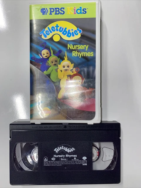 PBS KIDS TELETUBBIES - Nursery Rhymes Vol. 3 (VHS, 1999) White ...