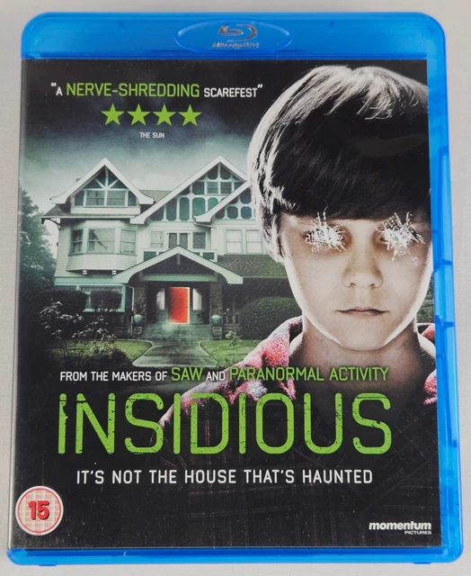 INSIDIOUS - BLU-RAY Region B - VGC - Mint Disc $14.95 - PicClick AU