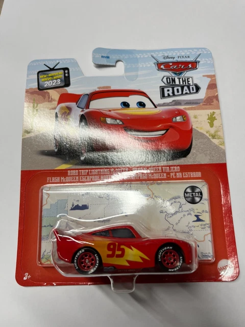 DISNEY PIXAR CARS Road Trip Lightning McQueen - UK Item Sealed! £14.99 - PicClick UK
