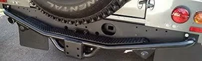 NAS REAR STEP / Tow Bar For Land Rover Defender 90 110 Td5 Puma 83-16 ...