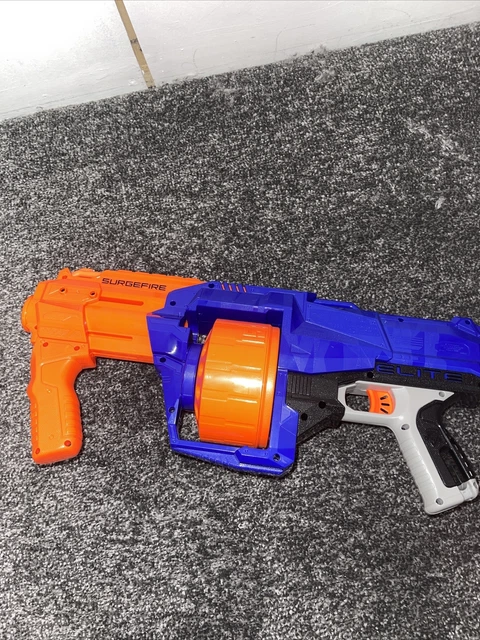 NERF N-STRIKE ELITE Surgefire Blaster - Rapid-Fire Pump Action Dart ...