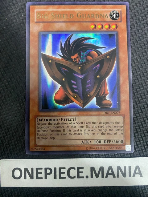ENCHÈRE CARD YU-GI-OH! Big Shield Guardna DB1-EN097 Ultra Rare EUR 20 ...