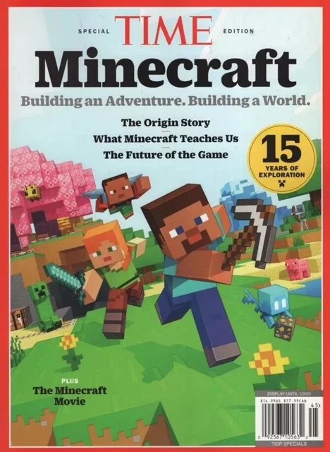 15 YEARS OF Minecraft Time Magazine Special Edition 2024 £6.90 ...