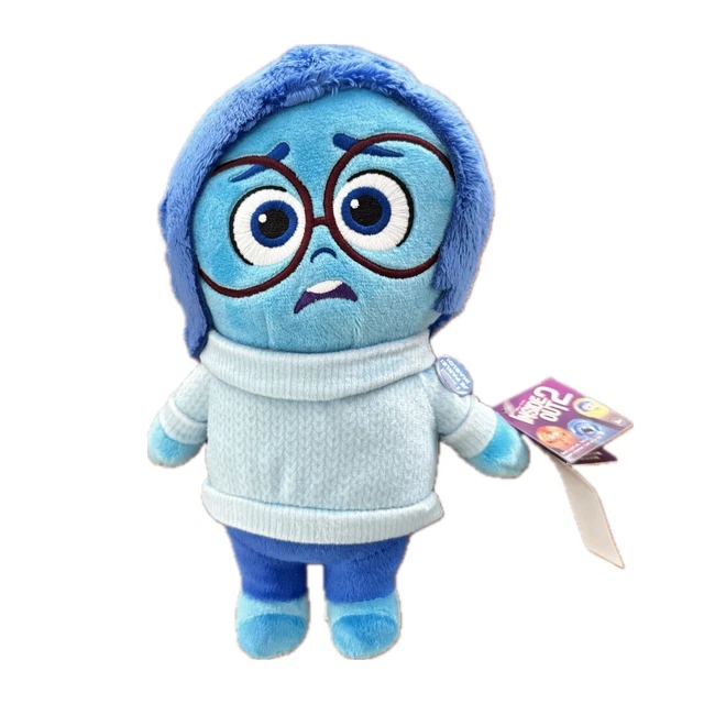 2024 DISNEY PIXAR INSIDE OUT 2 Movie 8" TRISTEZZA Peluche con Suono EUR ...