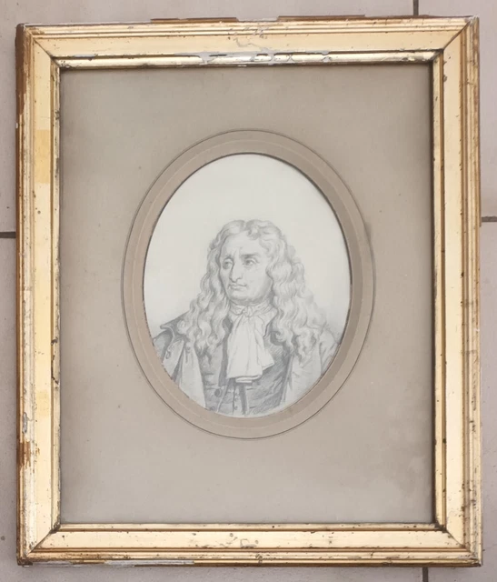TABLEAU ANCIEN - Dessin - Portrait de Jean De La Fontaine EUR 250,00 ... TABLEAU ANCIEN - Dessin - Portrait de Jean De La Fontaine EUR 250,00 ...