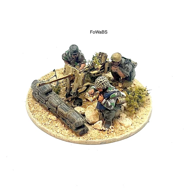28MM BOLT ACTION WW2 Fallschirmjager Anti Tank Rifle Team painted by ...