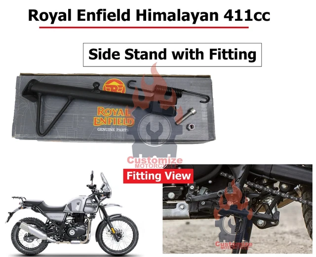 ROYAL ENFIELD &HIMALAYAN 411cc" "Side Stand" with Fitting / Express ...