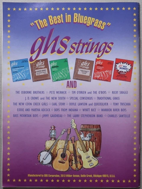 1995 BLUEGRASS UNLIMITED January 1995 Festival Schedule Wintergrass ...