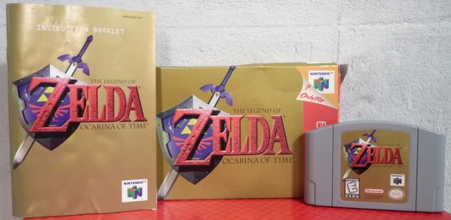 NINTENDO 64 ~ THE LEGEND OF ZELDA ~ OCARINA OF TIME con CAJA ORIGINAL Y ...