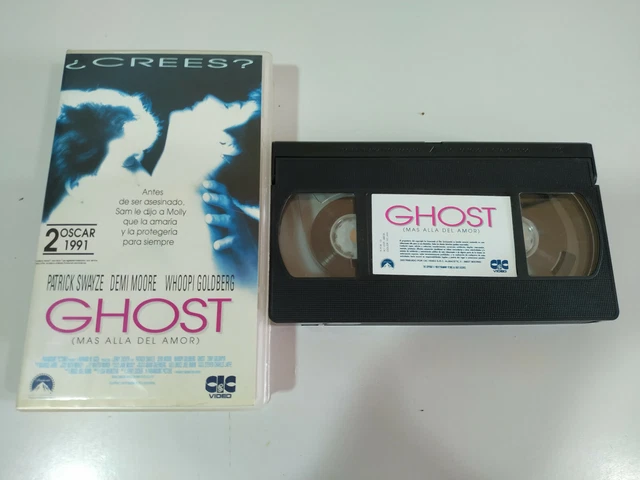 GHOST PATRICK SWAYZE Demi Moore Whoopi Goldberg - VHS Tape Spanish £21. ...