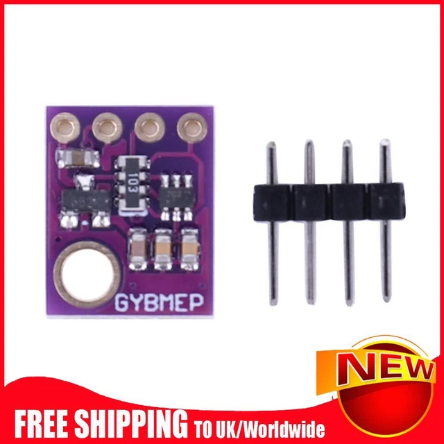 AIR PRESSURE GY-BME280-5V Sensor Digital Humidity Sensor BME280 SPI I2C ...