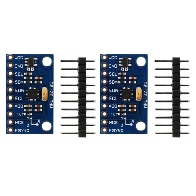 MPU-925016 BIT GYROSCOPE Acction Magnetic Sensor I2C SPI 3-Axis ...