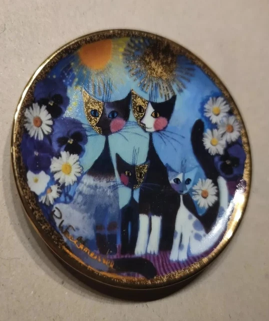 GOEBEL PORZELLAN ROSINA Wachtmeister Katzenteller Katzenfamilie EUR 9,00 - PicClick DE