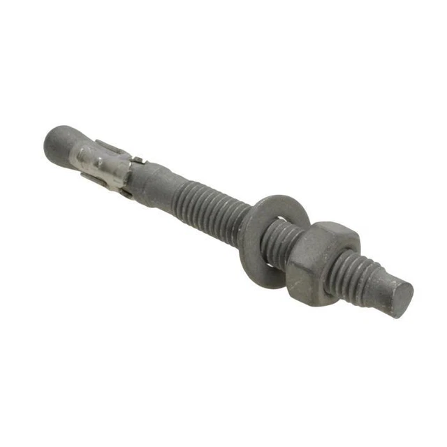 QTY 500 WEDGE Anchor M12 x 160mm Galvanised Through Bolt Concrete ...