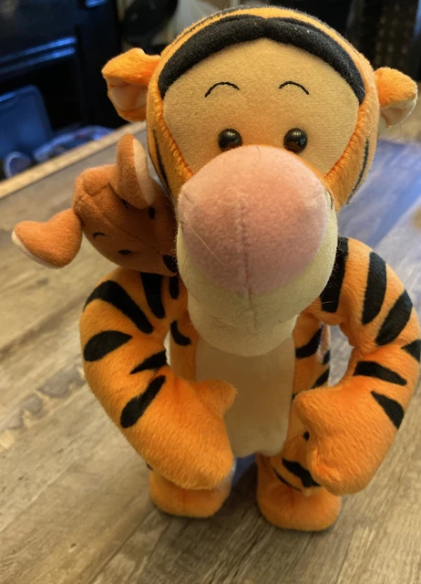 DISNEY TIGGER AND Roo Winnie the Pooh Bounce Singing Duet Plush Mattel ...