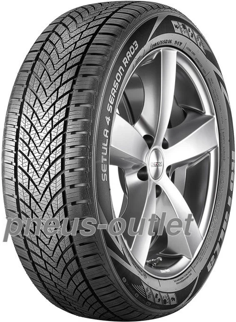 4X PNEUS 4 saisons Rotalla Setula 4 Season RA03 205/55 R17 95V XL BSW ...