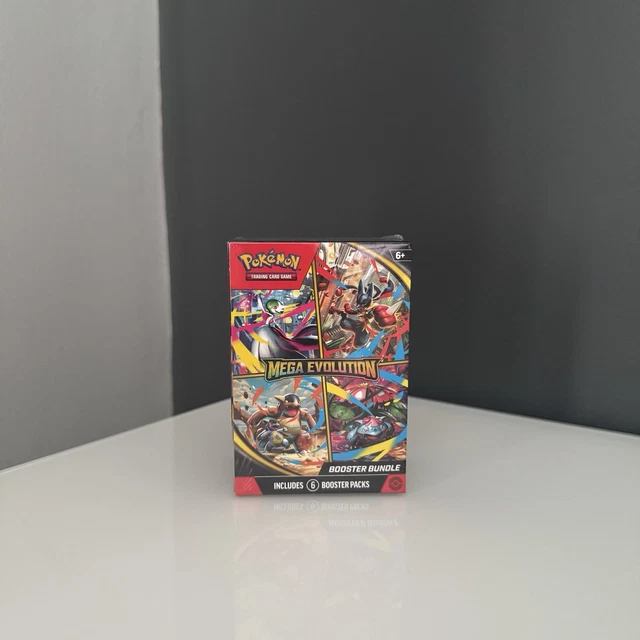 POKÉMON TCG MEGA Evolution Booster Bundle (6 packs) Factory Sealed £37. ...