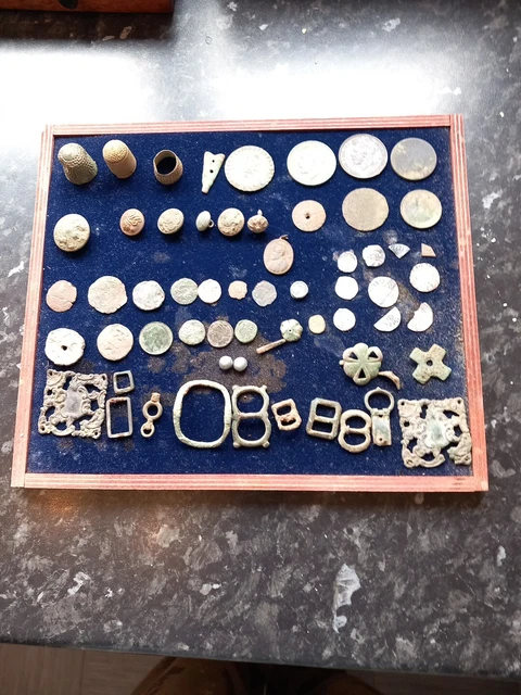 METAL DETECTING FINDS Silver Hammered Coins £10.50 - PicClick UK