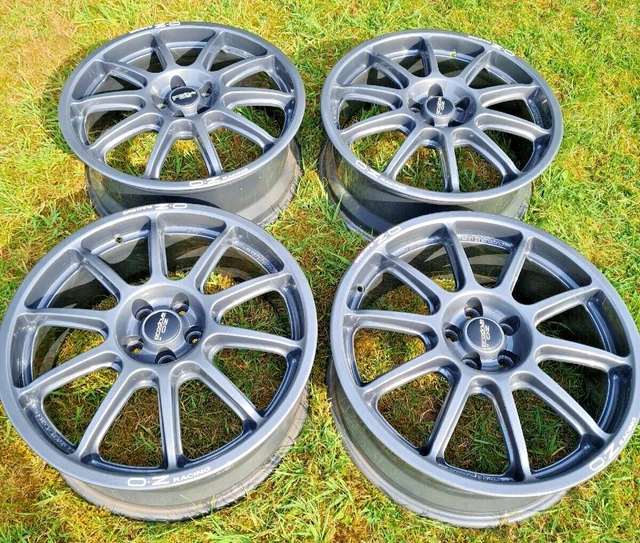 4X GENUINE SUBARU Impreza GC8 P1 OZ Racing Prodrive PWRC1 18" Alloy ...