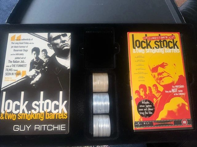LOCK STOCK & Two Smoking Barrels Limited Edition VHS/Poker Chip/Script ...