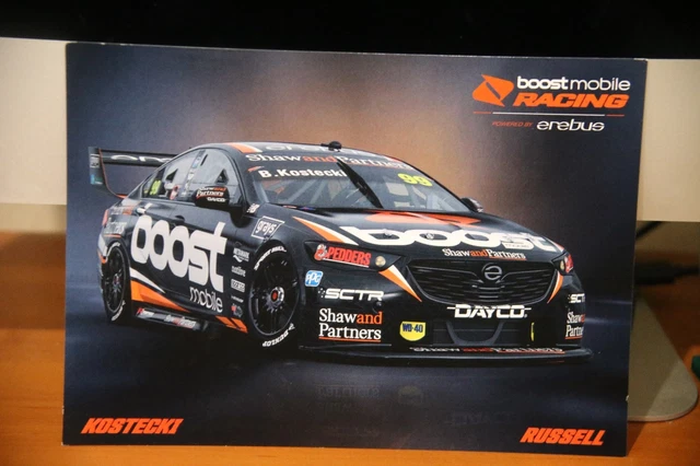 BRODIE KOSTECKI/DAVID RUSSELL #99 Boost Mobile/Erebus V8 Supercar ...